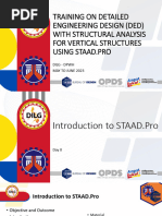 STAAD+RCDC+Foundation Training Manual | PDF