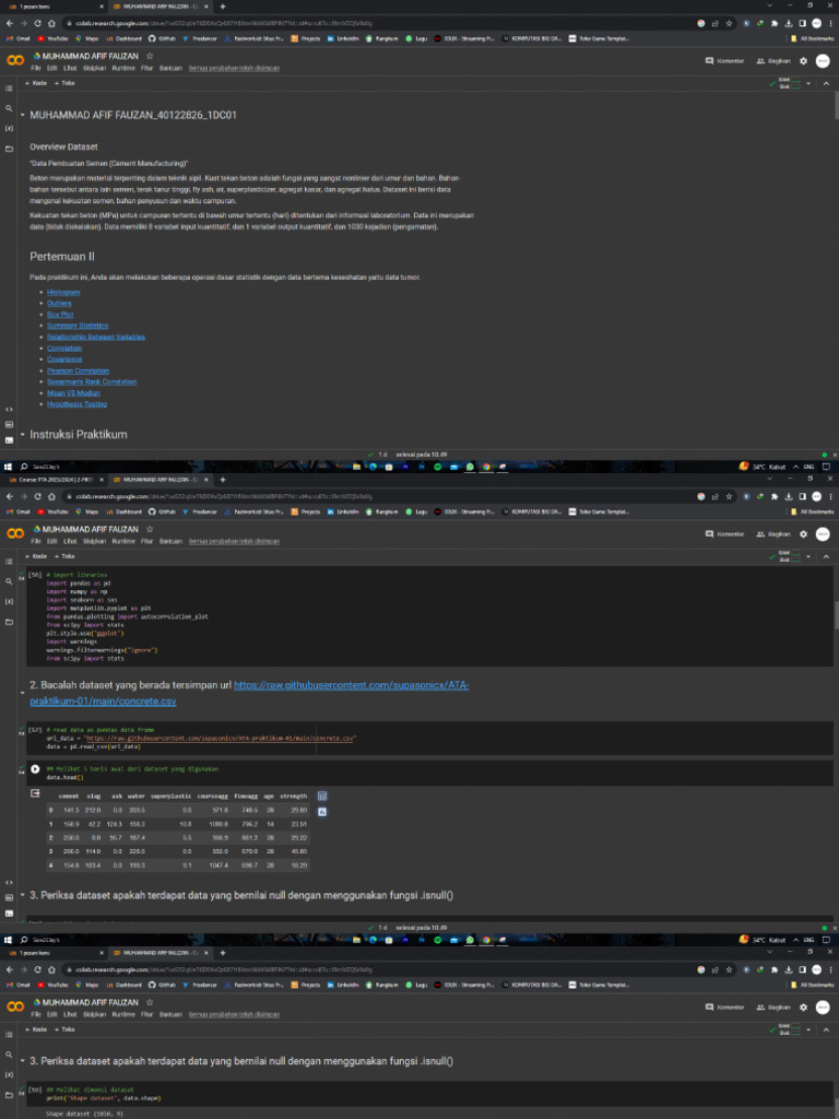 Praktikum Komputasi Big Data - Self Study - MUHAMMAD AFIF FAUZAN ...