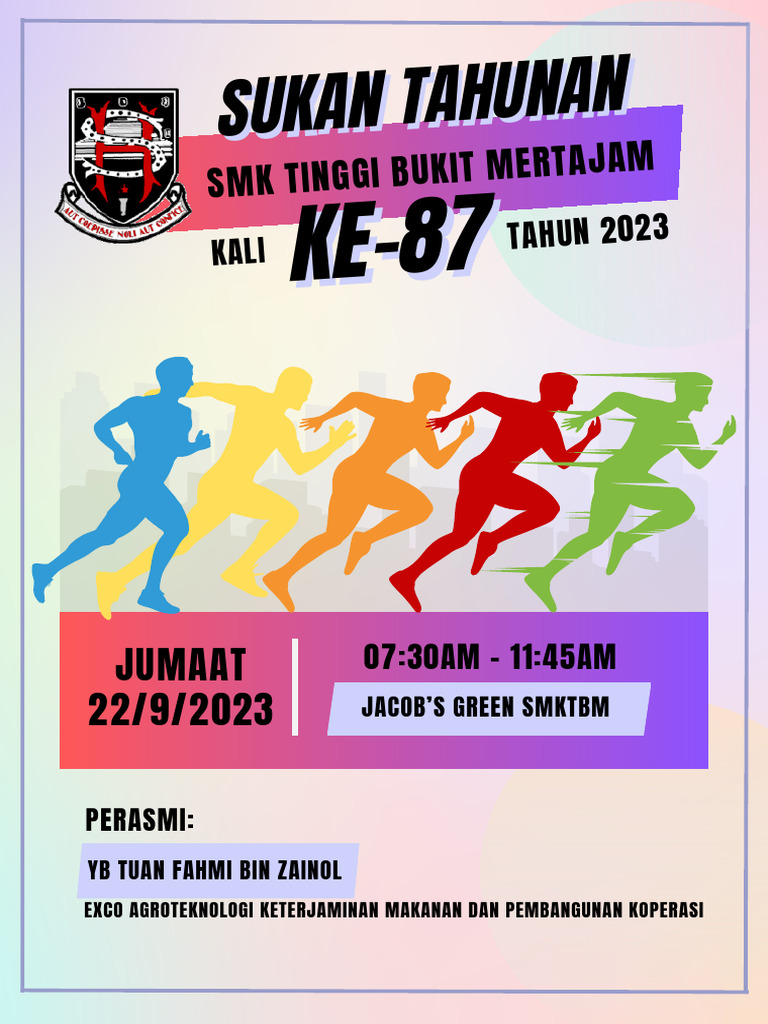 BUKU PROGRAM SUKAN TAHUNAN SMKTBM KALI KE-87 2023 (3) | PDF