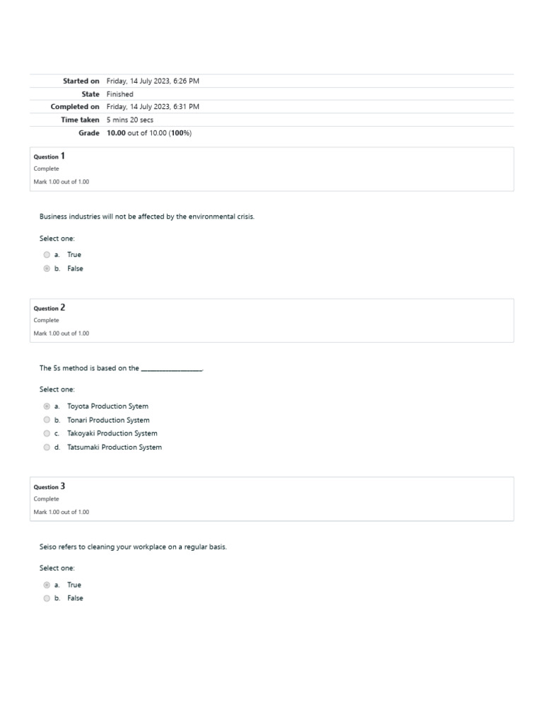 PROG3111 Written Work 1 - Attempt Review | PDF