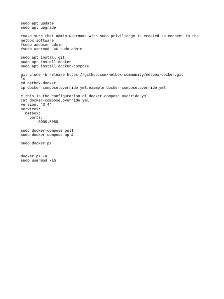 Netbox Installation | PDF