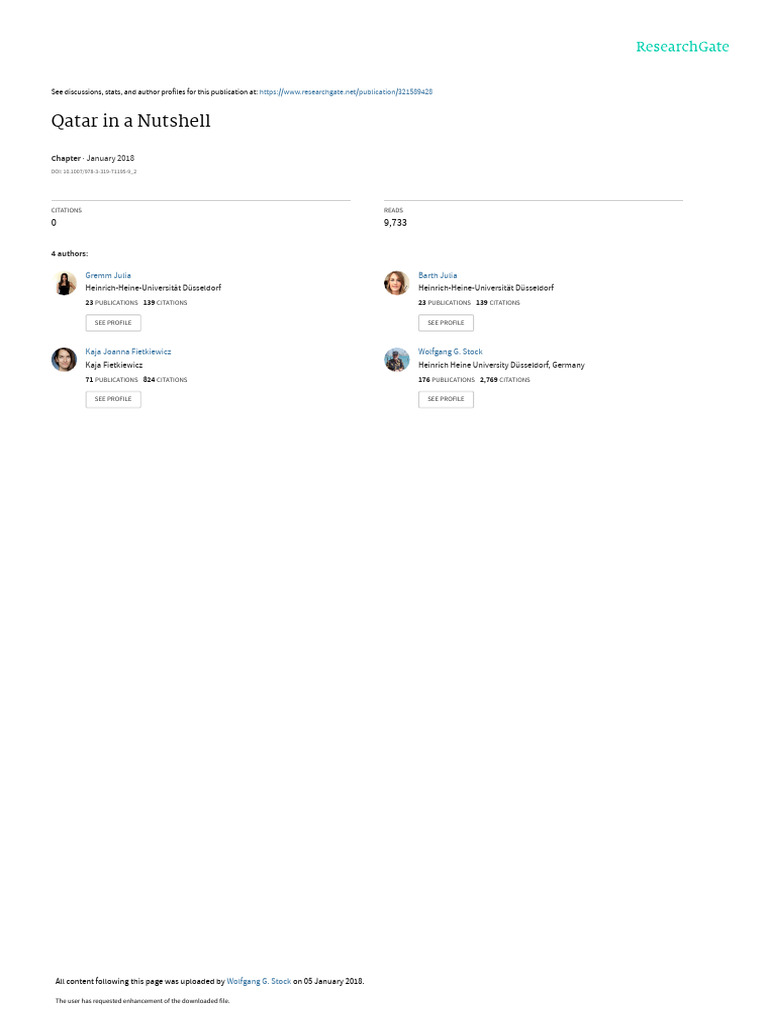 Qatar Chapt 02 | PDF | Qatar | Doha