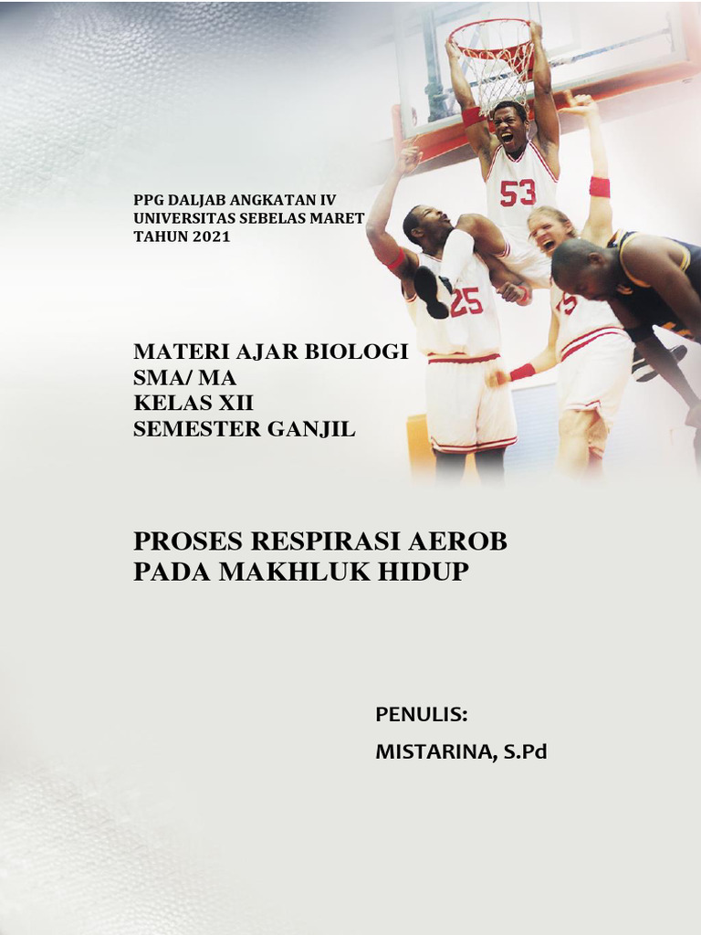 Mistarina - Bahan Ajar - 1 - Respirasi Aerob | PDF