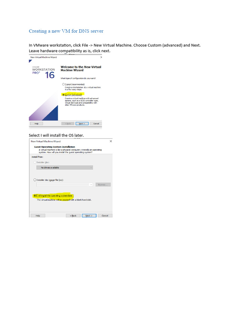 Lab1 - Installing and Configuring DNS Server | PDF