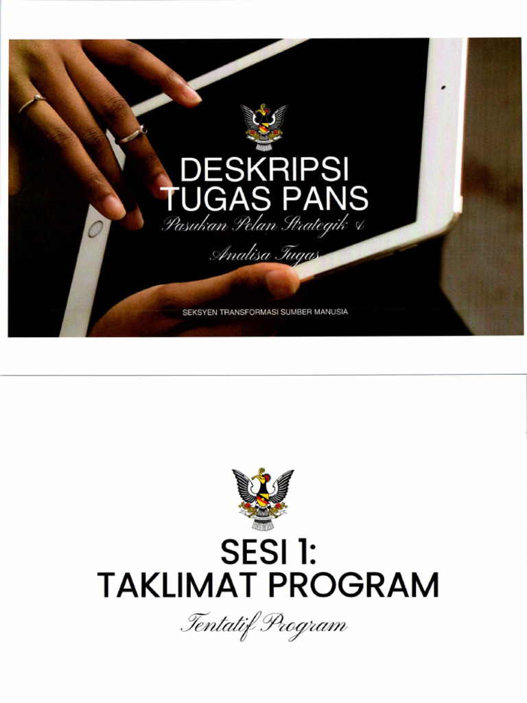 Deskripsi Tugas Pans | PDF