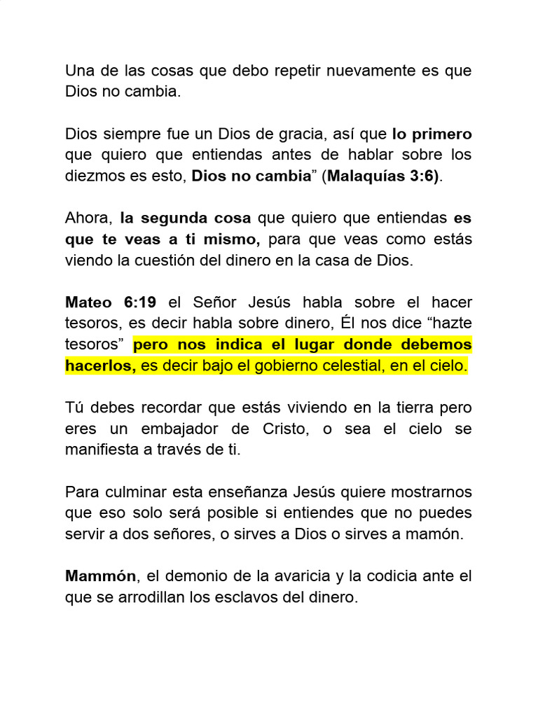 Las Primicias | PDF | Cristo (título) | Bendición