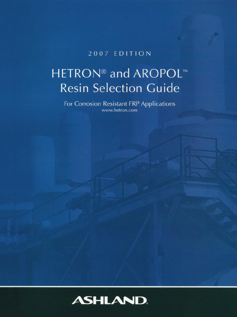 Hetron Resin Selection Guide | Download Free PDF | Epoxy | Composite Material