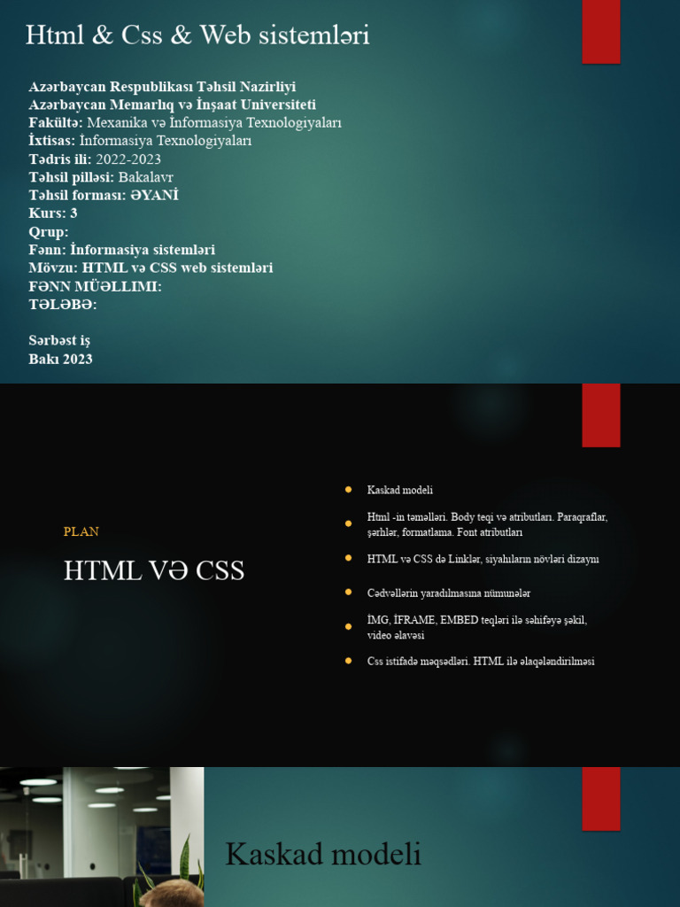 HTML CSS Web | PDF