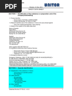 Ardrox 907PB Safety Data Sheet | PDF | Toxicity | Dangerous Goods