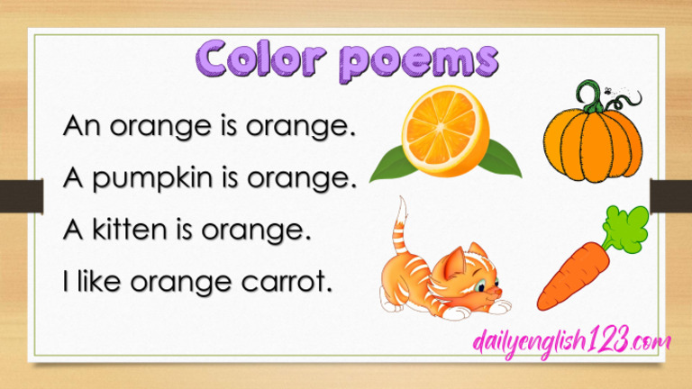 Color Poems 2 | PDF