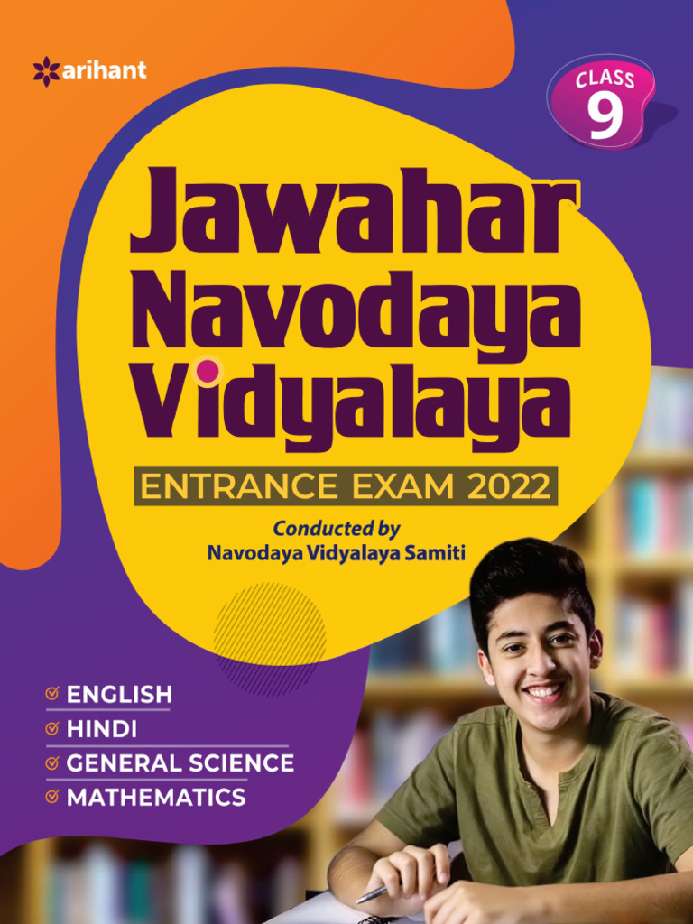Class 9 Navodaya Entrance Exam Guide | PDF | Area | Equations