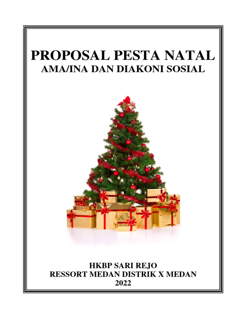 Proposal Natal Ama-Ina-diakoni Sosial 2022 | PDF