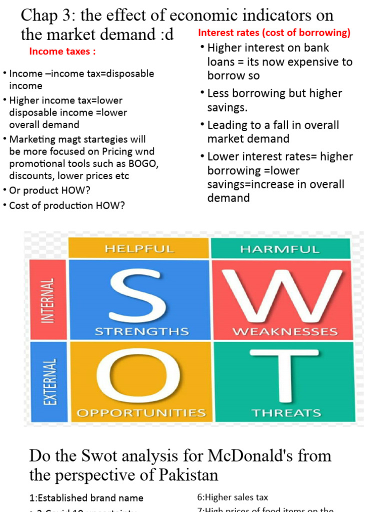 Swot 9 Grid Class Activity With Sample Answer | PDF
