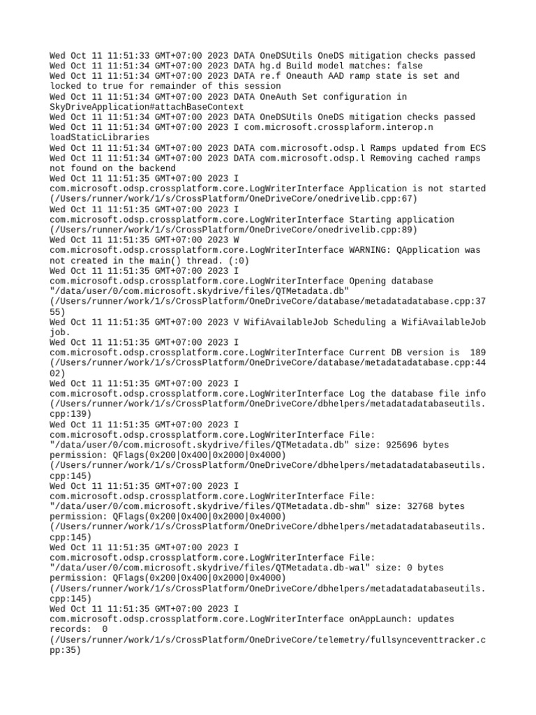 Current Log | PDF | Computer File | Database Index