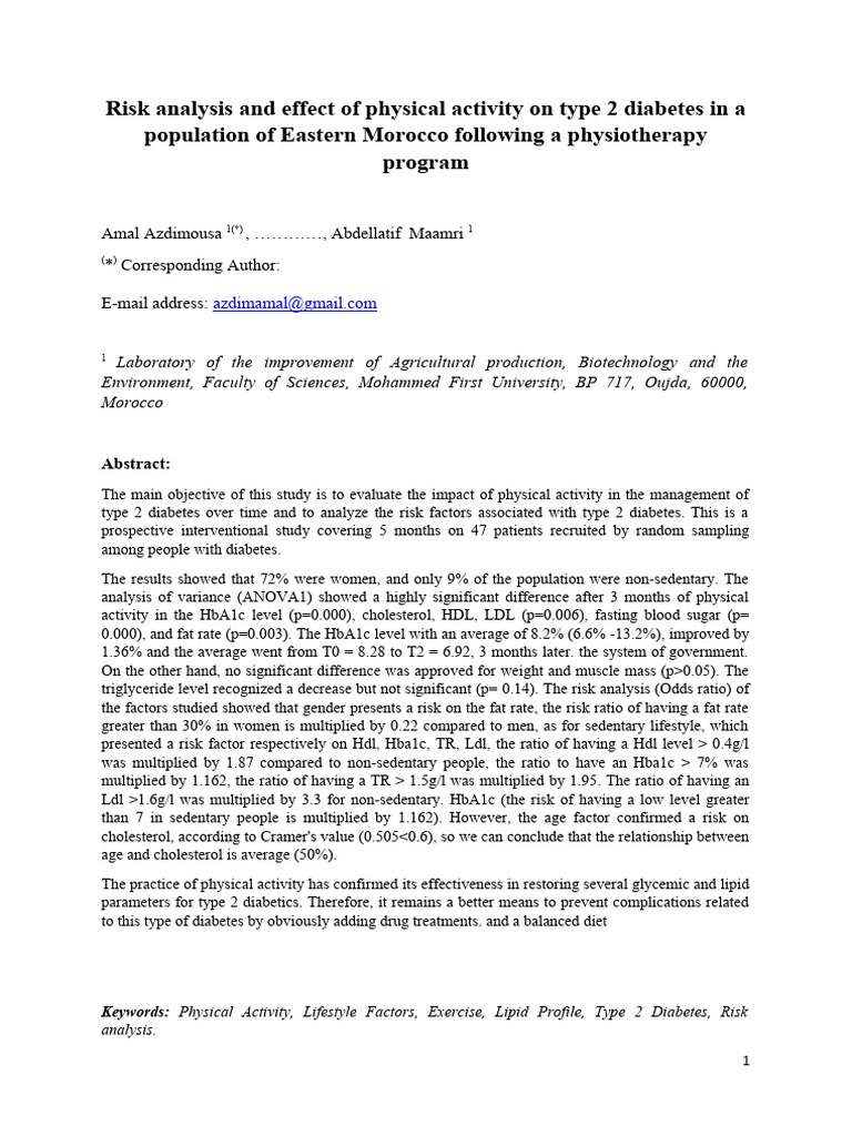 Article Amal | PDF | Body Mass Index | Fat