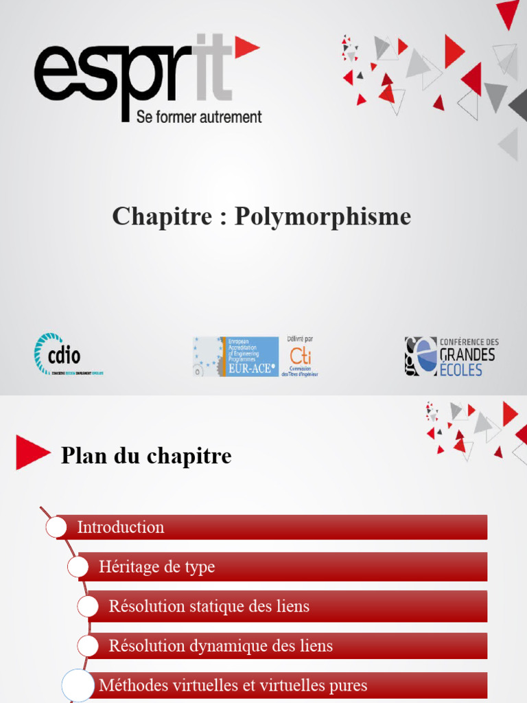 Polymorphisme | PDF | Classe (informatique) | Programmation informatique