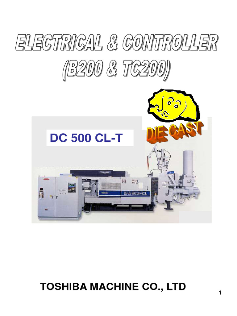 Electrical & Controller (B200 & TC200) : DC 500 CL-T | PDF