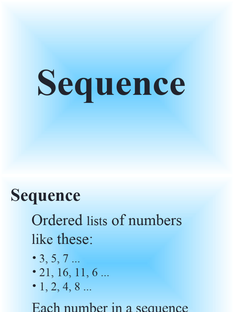 Arithmetic Sequences Explicit Pdf Mathematics Arithmetic 5272