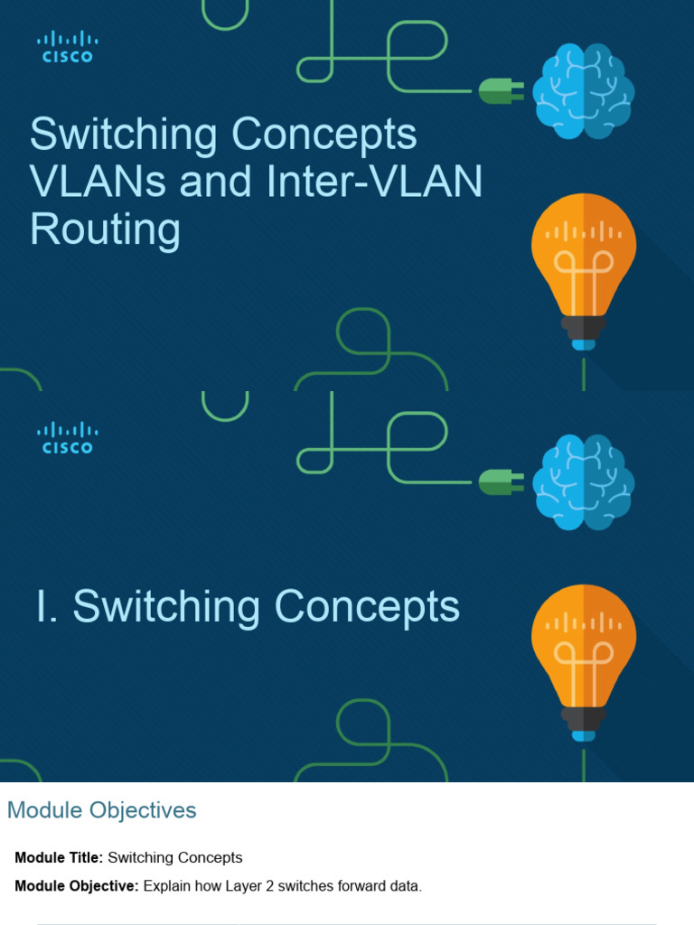 Switching Concepts, VLANs and Inter-VLAN Routing | PDF | Network Switch | Router (Computing)