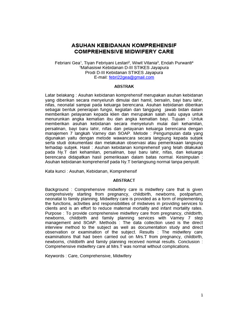 Febriani Jurnal Lta A022817013 | PDF