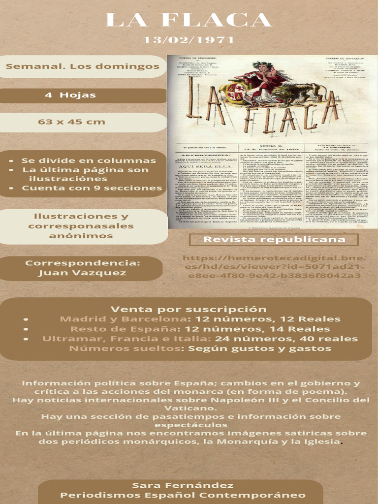La Flaca, Borrador | PDF