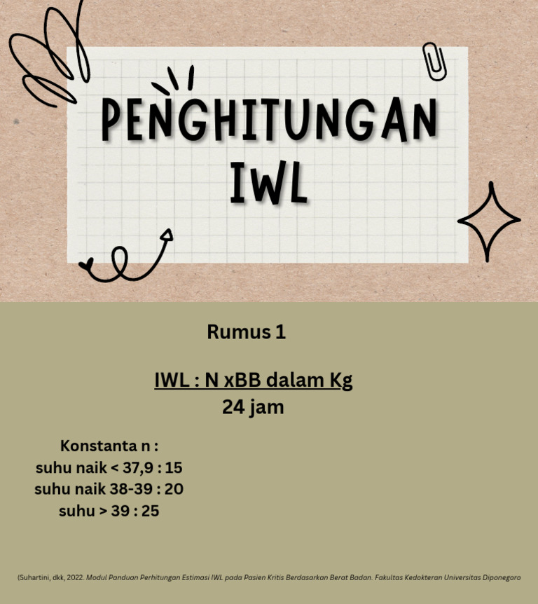 Penghitungan Iwl | PDF