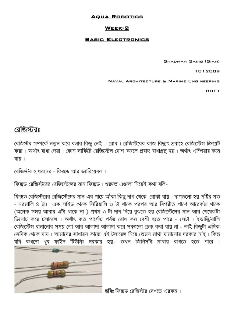 Basic Electronics | PDF | Bipolar Junction Transistor | Transistor