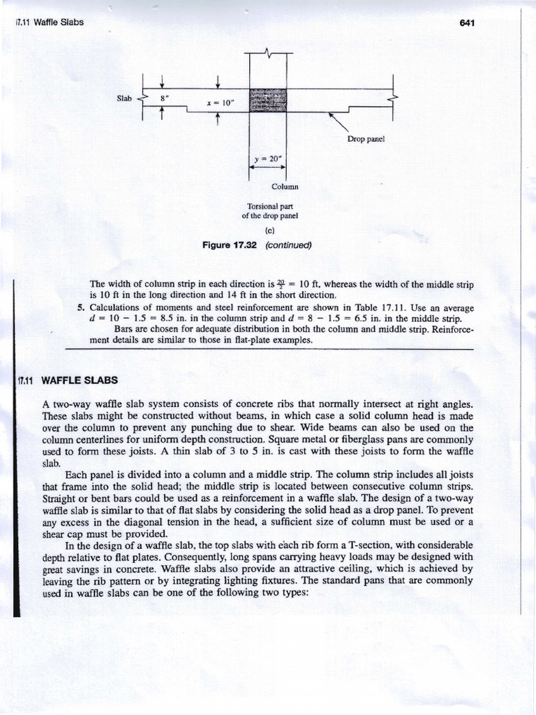Two Way Rib Slab ACI Example | Download Free PDF | Beam (Structure ...