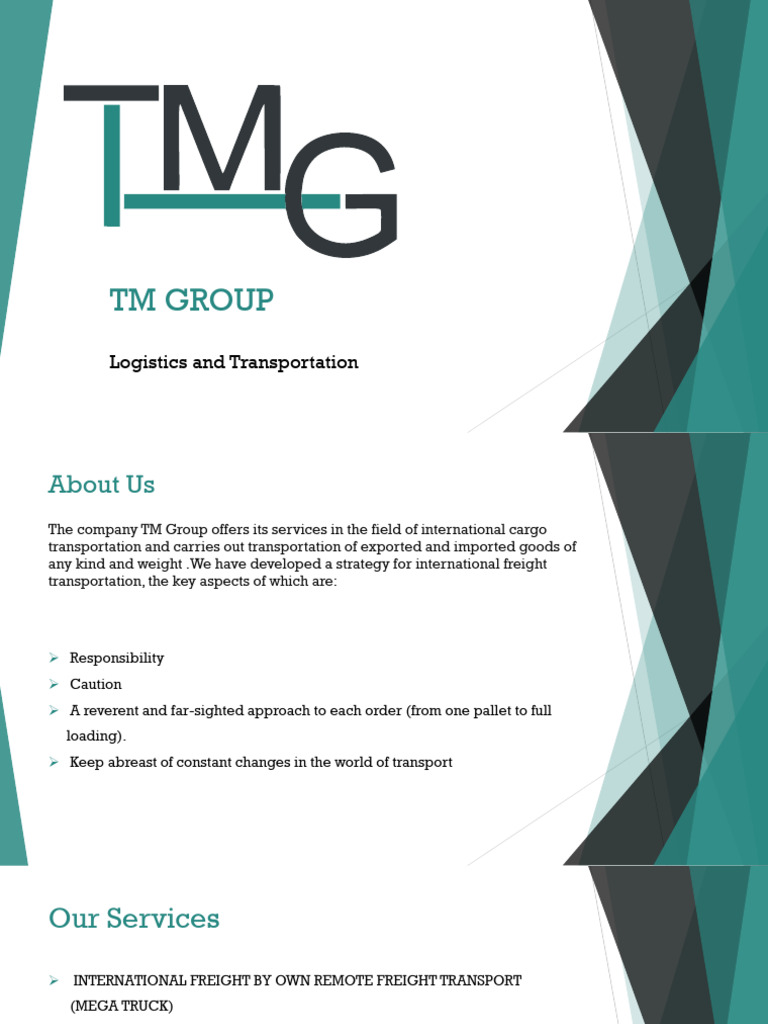 TMG Presentation | PDF
