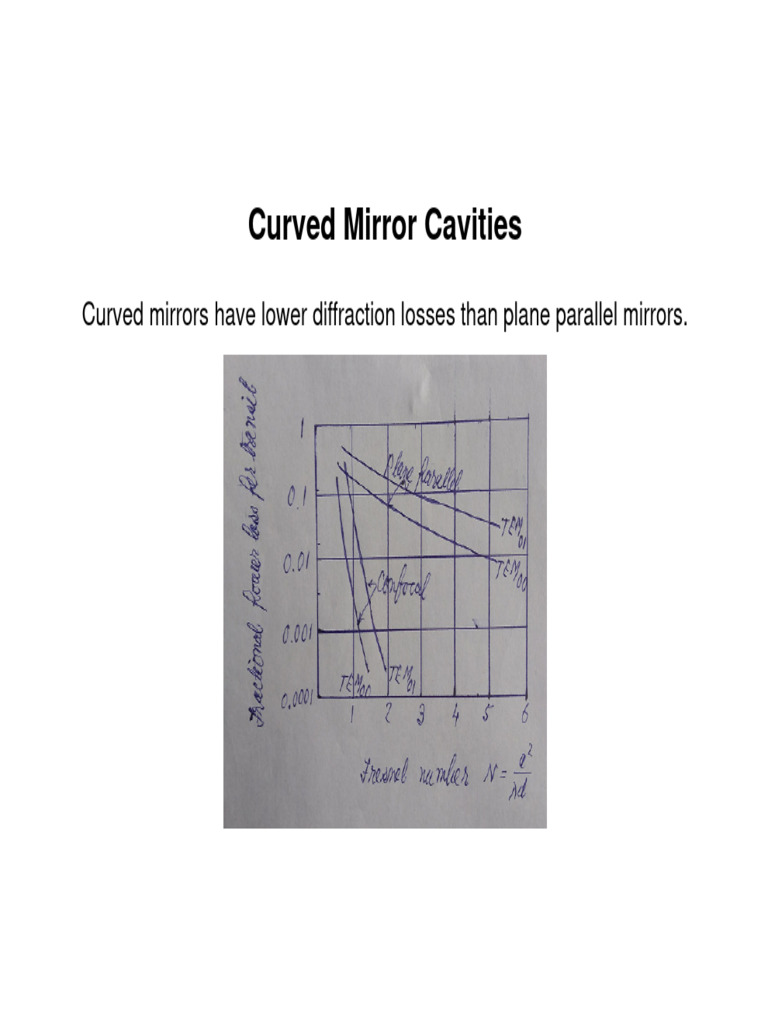 Cavity Stability Criterion | PDF | Matrix (Mathematics) | Electrodynamics
