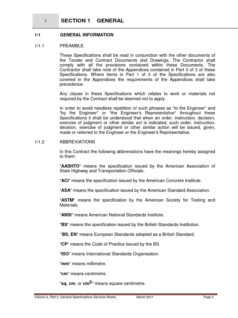 ..Section-1 General | PDF | Litre | Specification (Technical Standard)