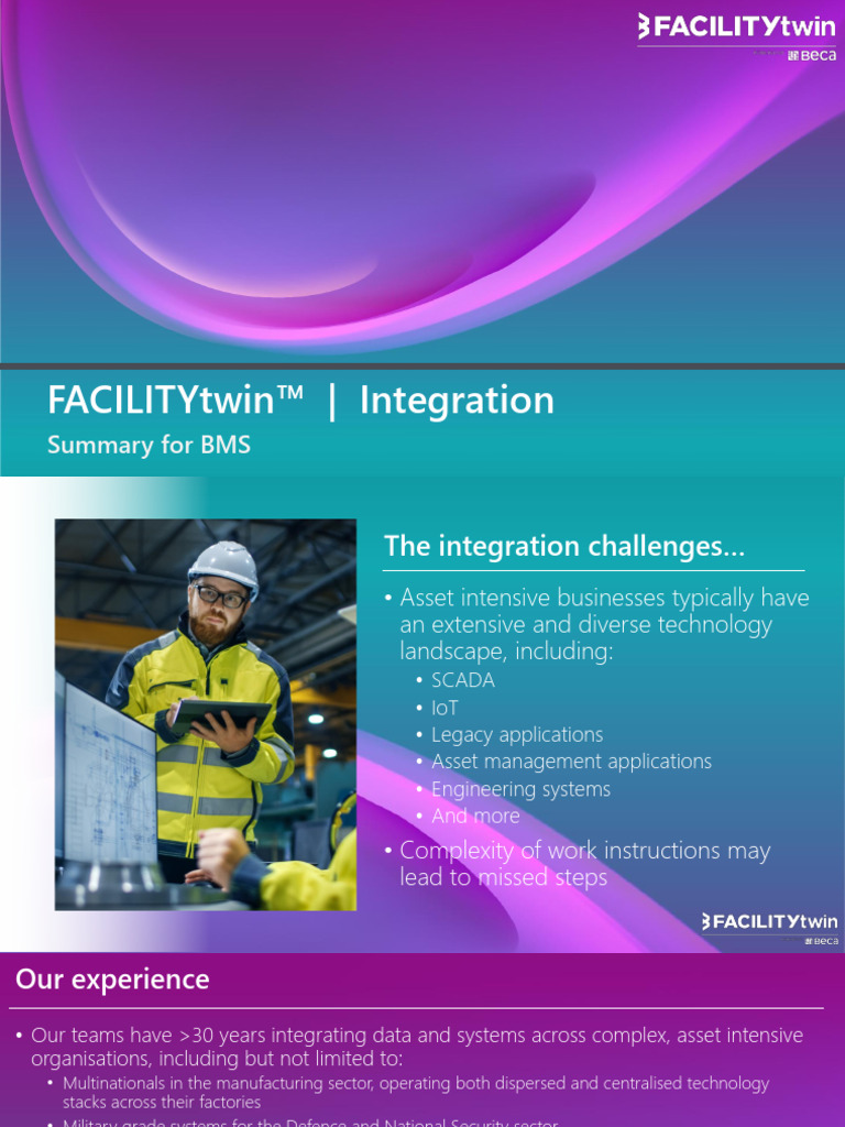 Digital Twin BMS | PDF | Building Information Modeling | Internet Of Things