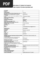 HD điền consent form IELTS IDP | PDF