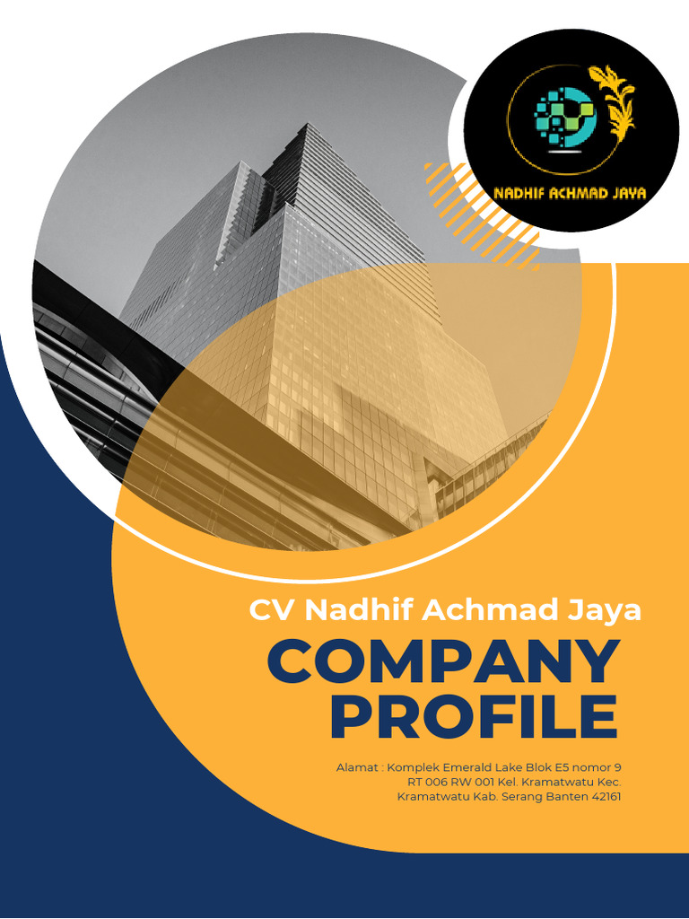 Company Profile CV Nadhif Achmad Jaya | PDF