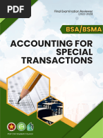 Basic Financial Accounting and Reporting Ballada 2022 Edition 24th | PDF