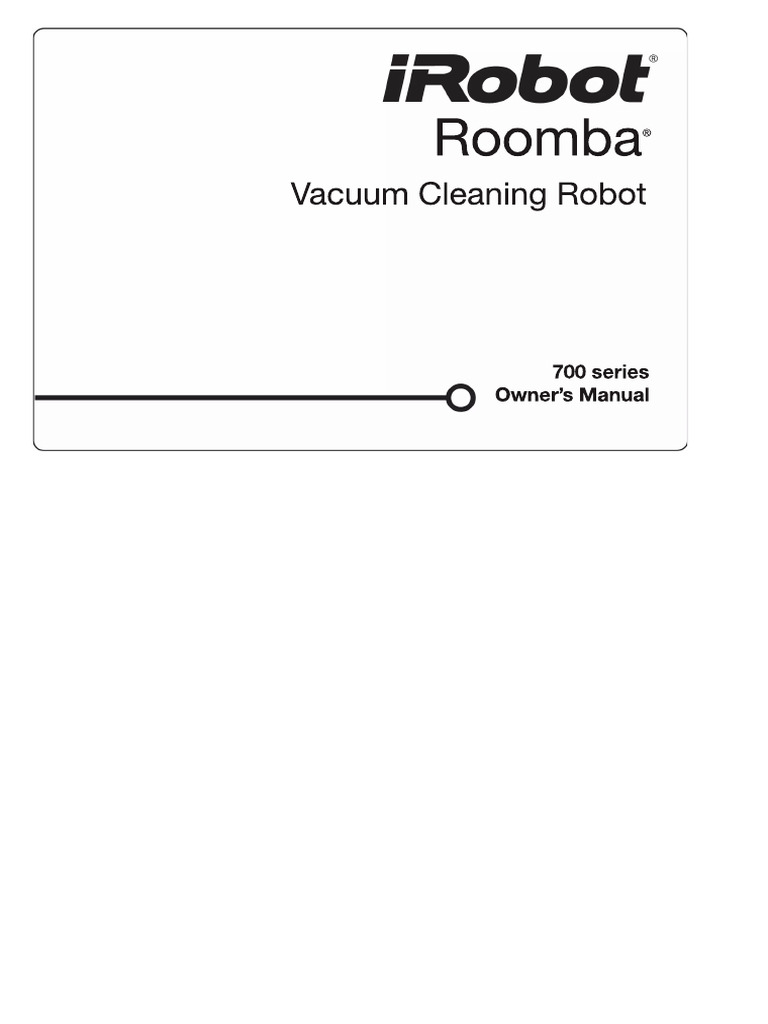 Roomba 770 | PDF