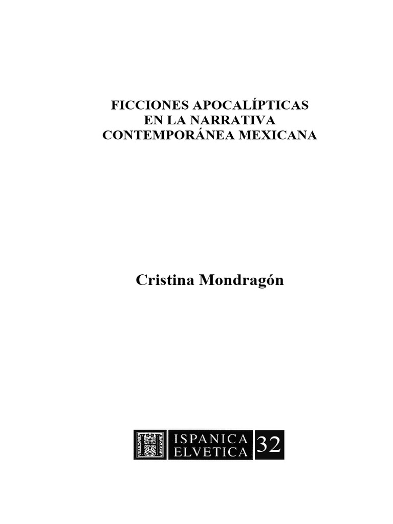 Introducción Apocalipsis Cristina Mondragón Pdf