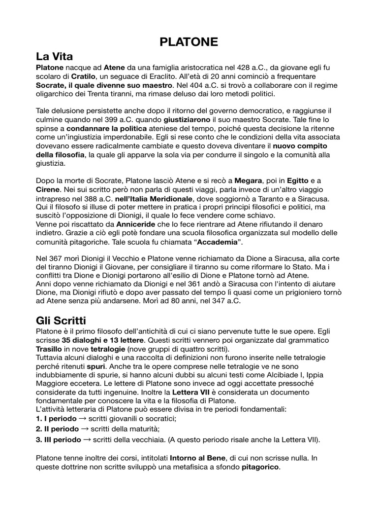 Platone | PDF