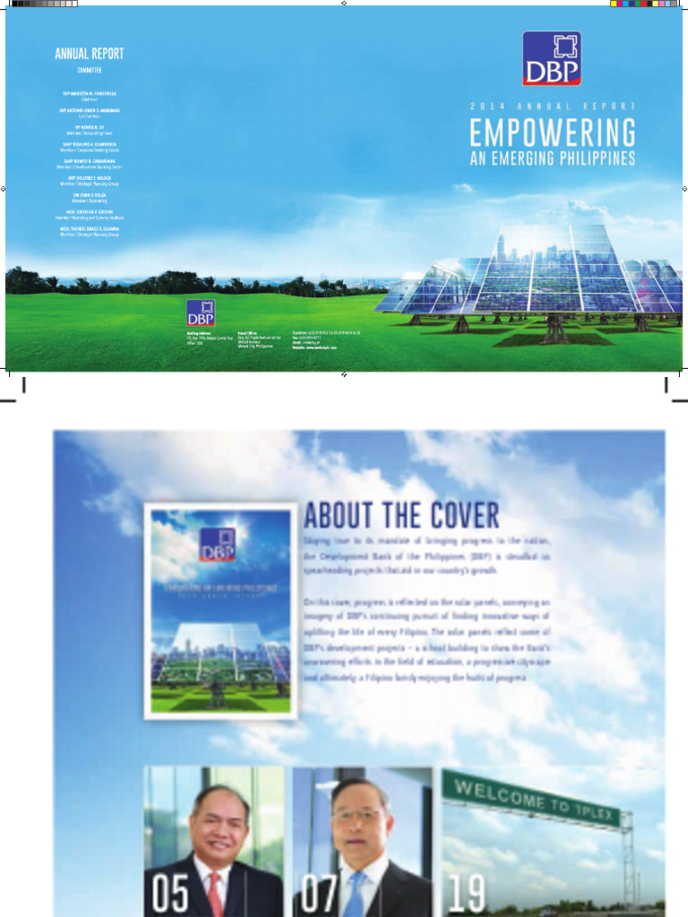 DBP 2014 Annual Report | PDF | Small And Medium Sized Enterprises | Banks