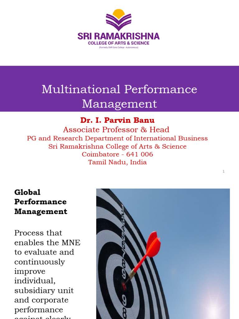 Performance Management | PDF