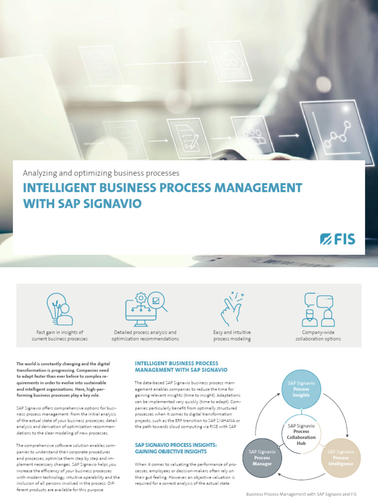 Flyer Sap Signavio en | Download Free PDF | Business Process | Business ...