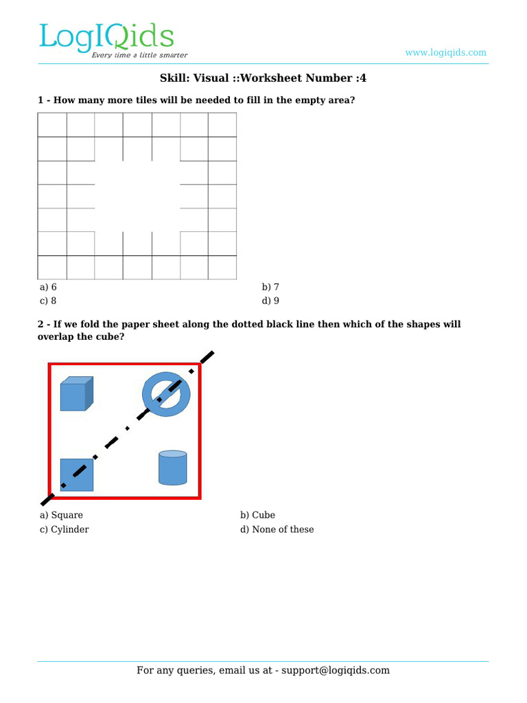 Worksheet Visual | PDF | Elementary Mathematics | Polytopes