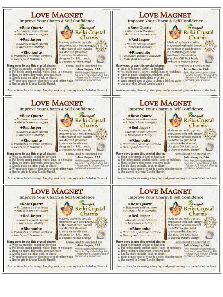 Love Magnet | PDF