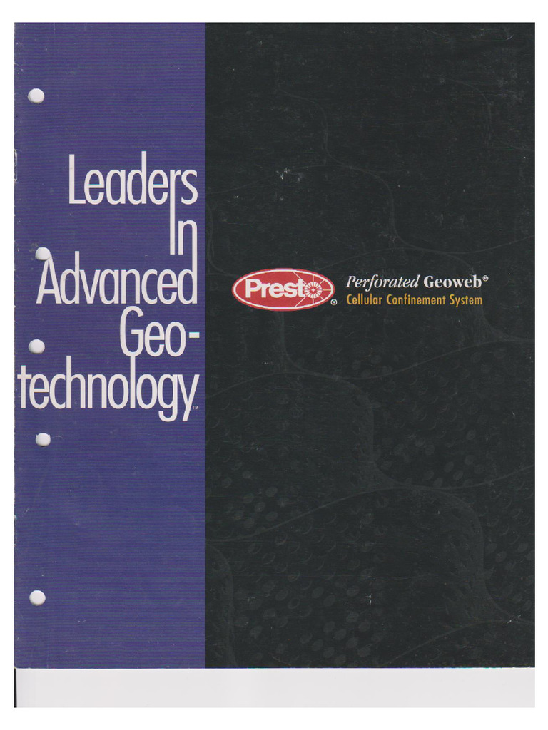 Geoweb Geotechnology Pdf