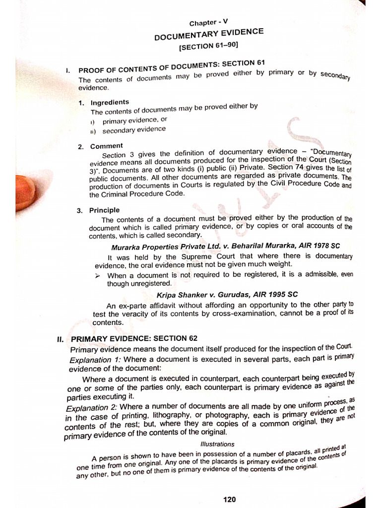 Documentary Evidence | PDF