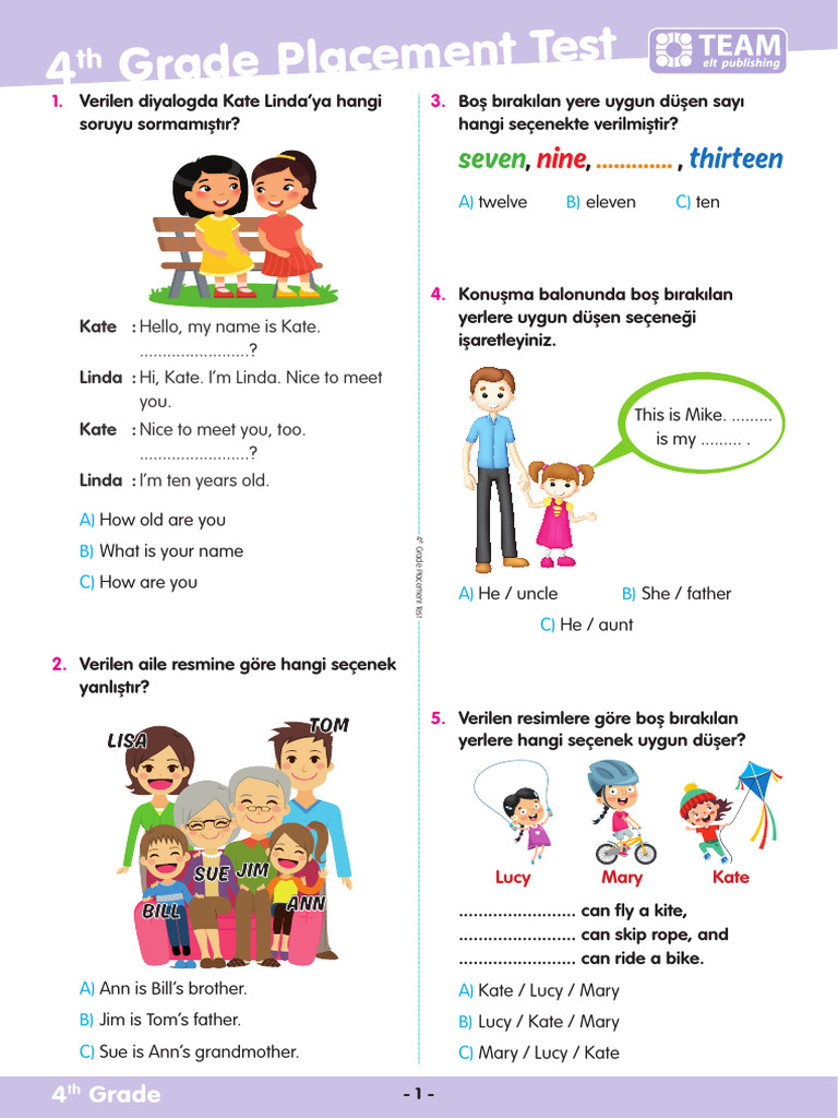 Ade Placement Test | PDF
