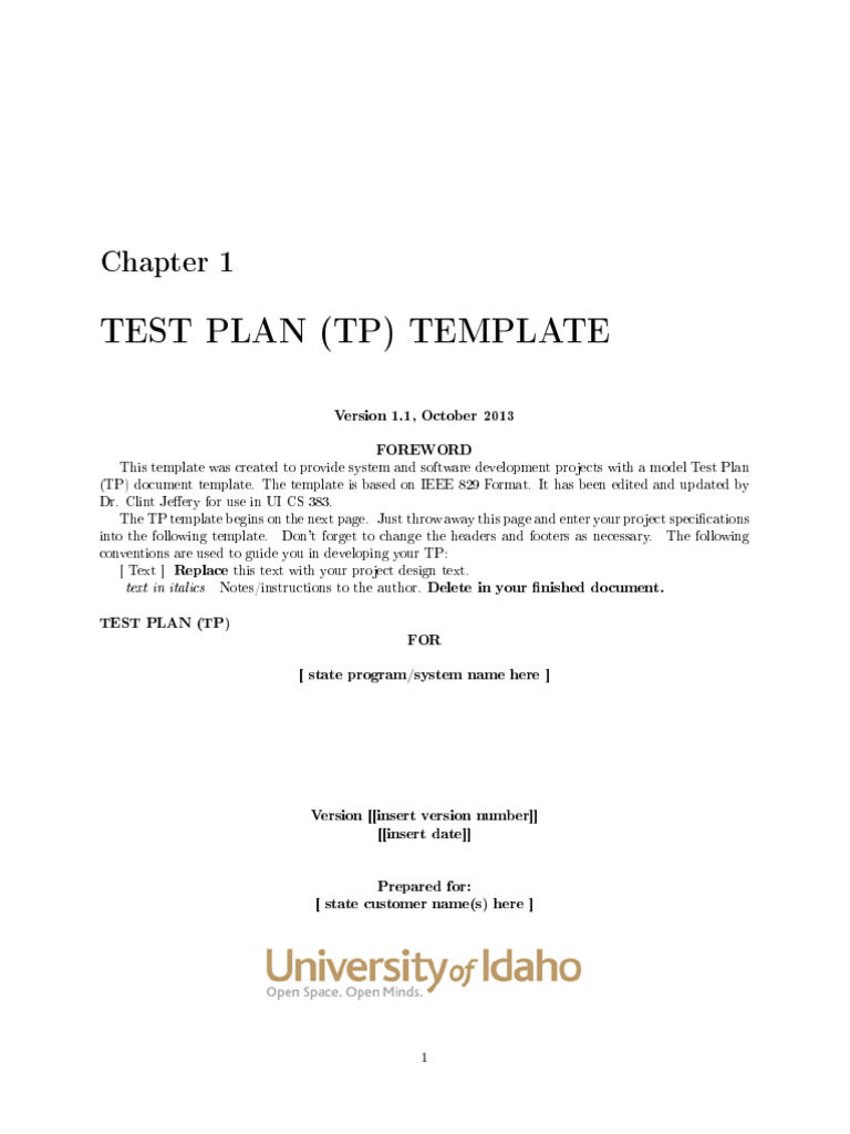 TP Template | PDF | Software | Computer Engineering