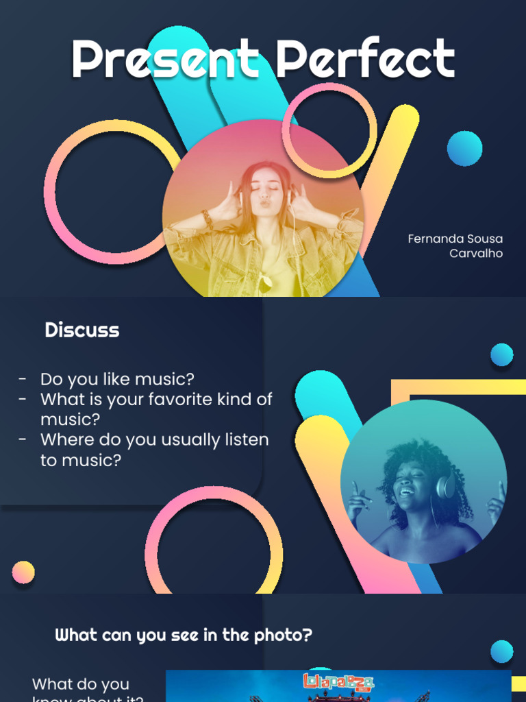 Present Perfect - Lesson Slides | PDF