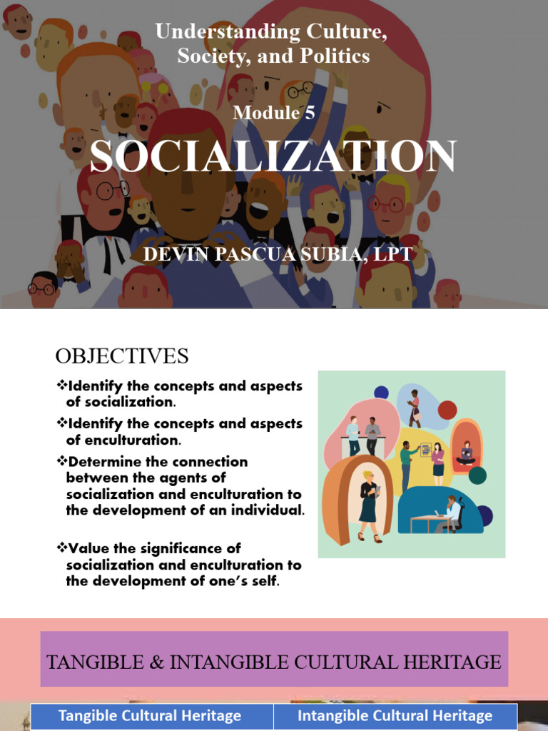 Understanding Culture, Society, and Politics: Socialization | PDF ...