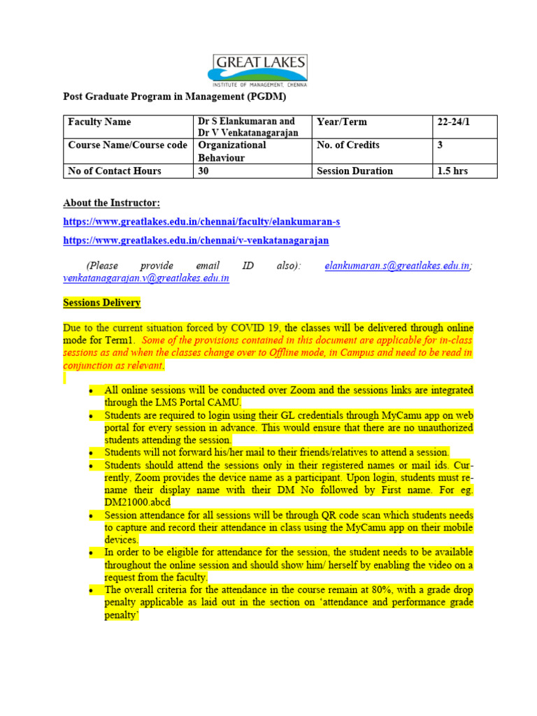 Course Outline | PDF | Leadership | Skill Course Outline | PDF | Leadership | Skill